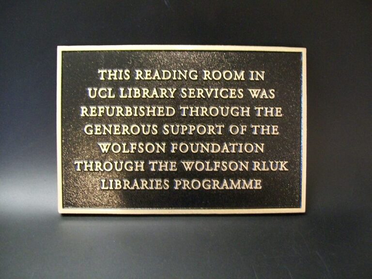 IMAGES - BRASS PLAQUES