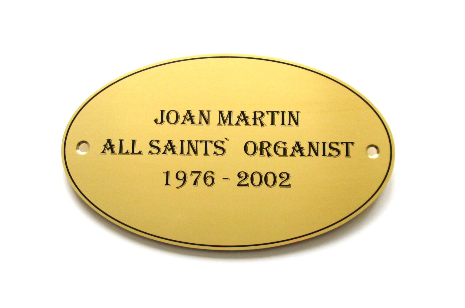 IMAGES - BRASS PLAQUES